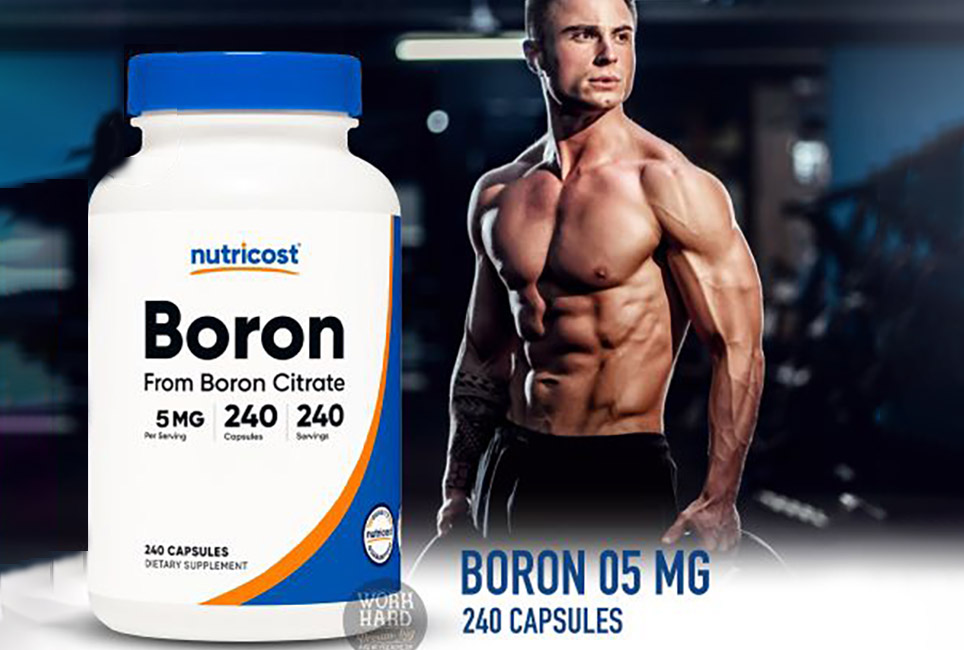 Boron 5 mg Nutricost – Salud ósea y hormonal en cada cápsula